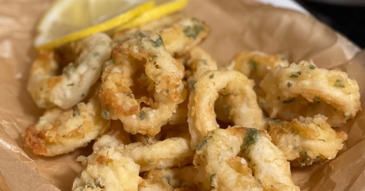 Crispy Deep Fried Calamari (Rabas) | FOR COOKING BLOG